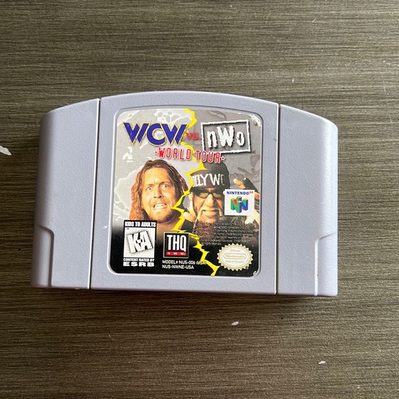 Video Games & Consoles | Nintendo 64 Wcw Vs Nwo World Tour | Poshmark